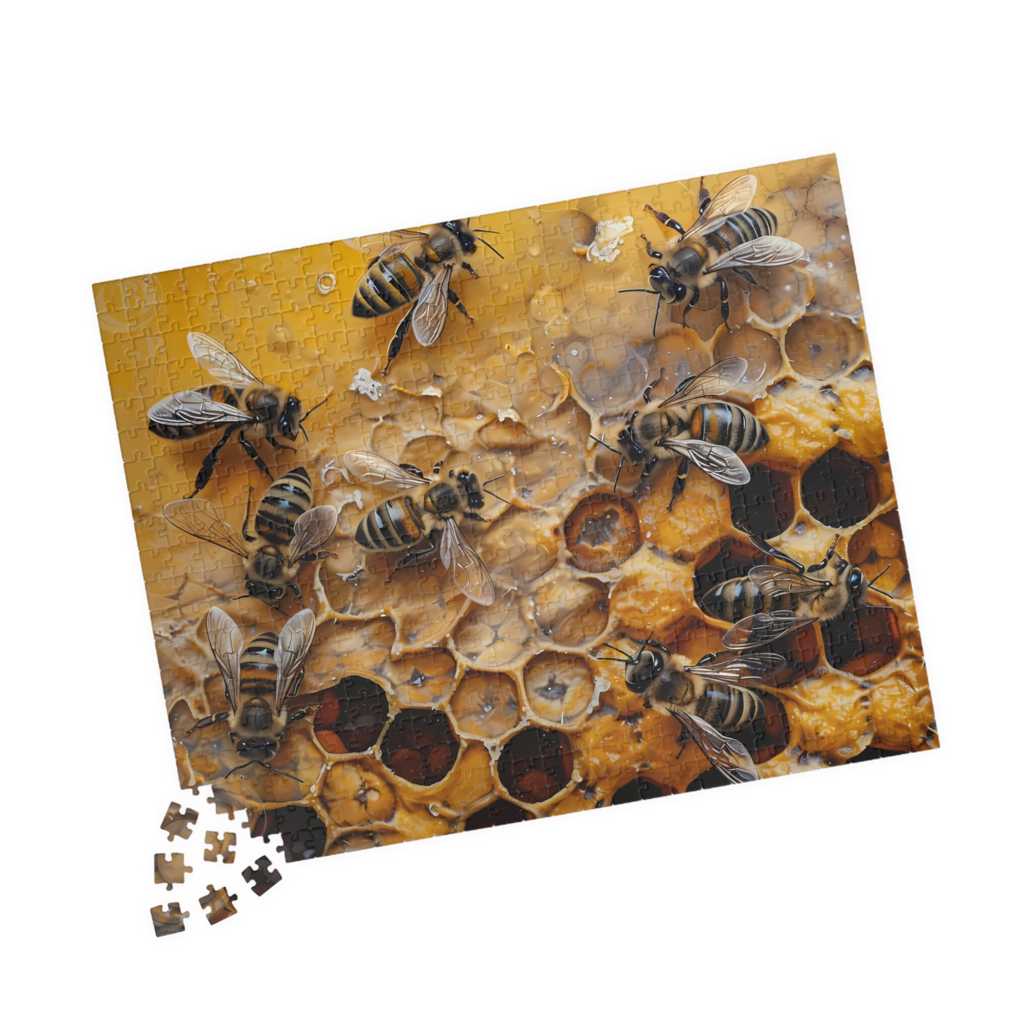 Bees in a Hive Puzzle - Etsy
