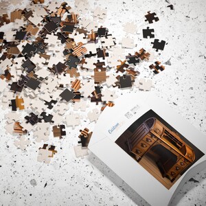 Rolltop Desk Puzzle - Etsy