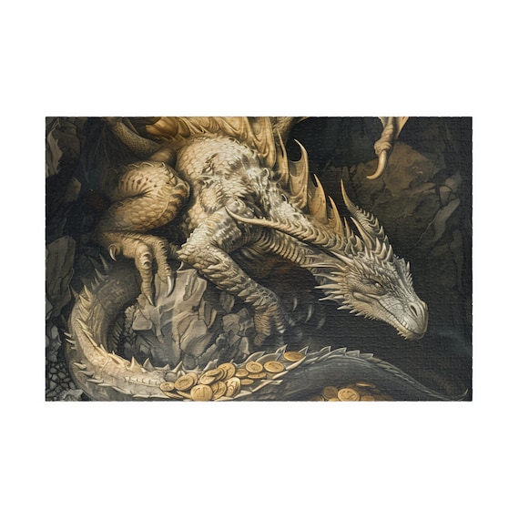 Dragon Guarding Treasure