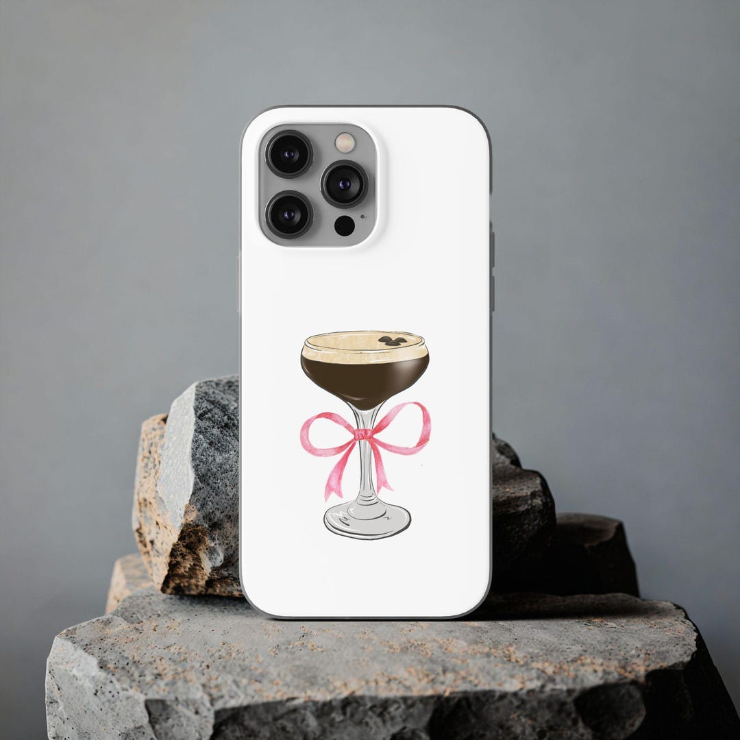 Espresso Martini Cocktail Phone Cases for Fashion Lovers, Cute Drink ...