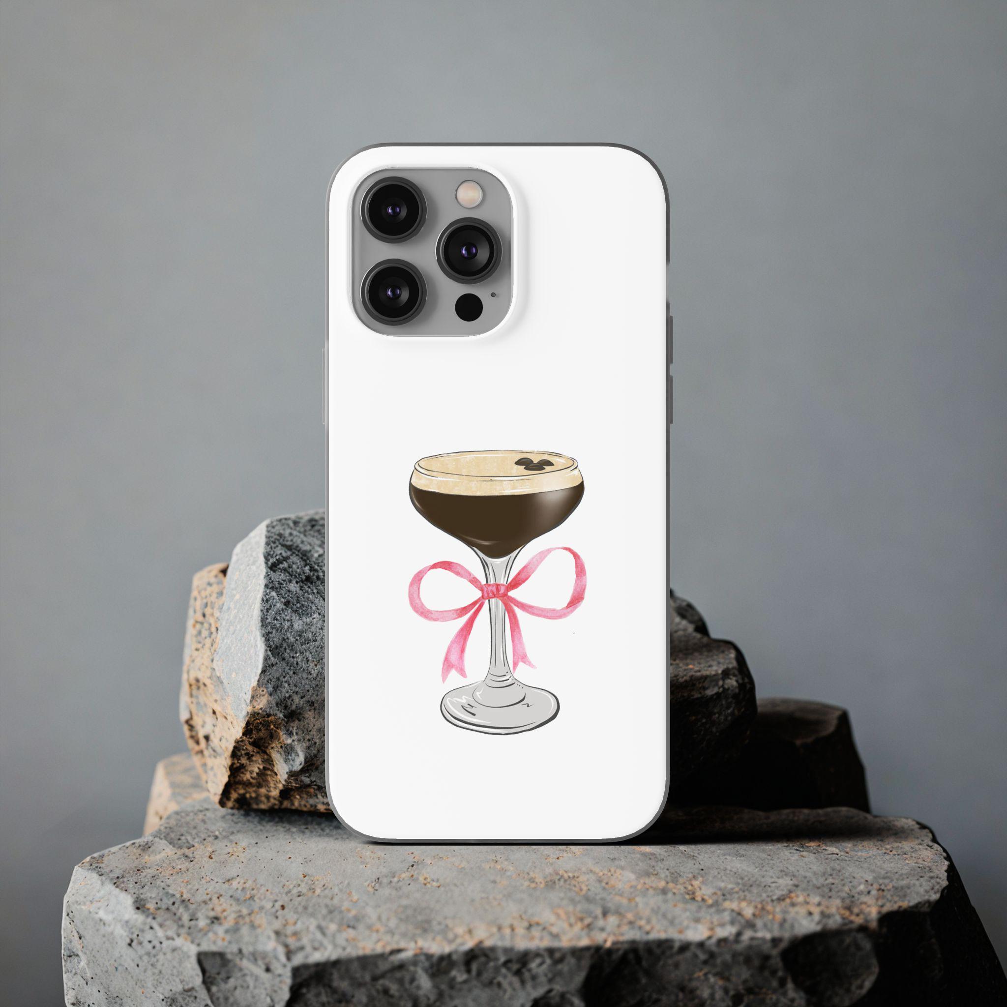 Espresso Martini Cocktail Phone Cases for Fashion Lovers, Cute Drink ...