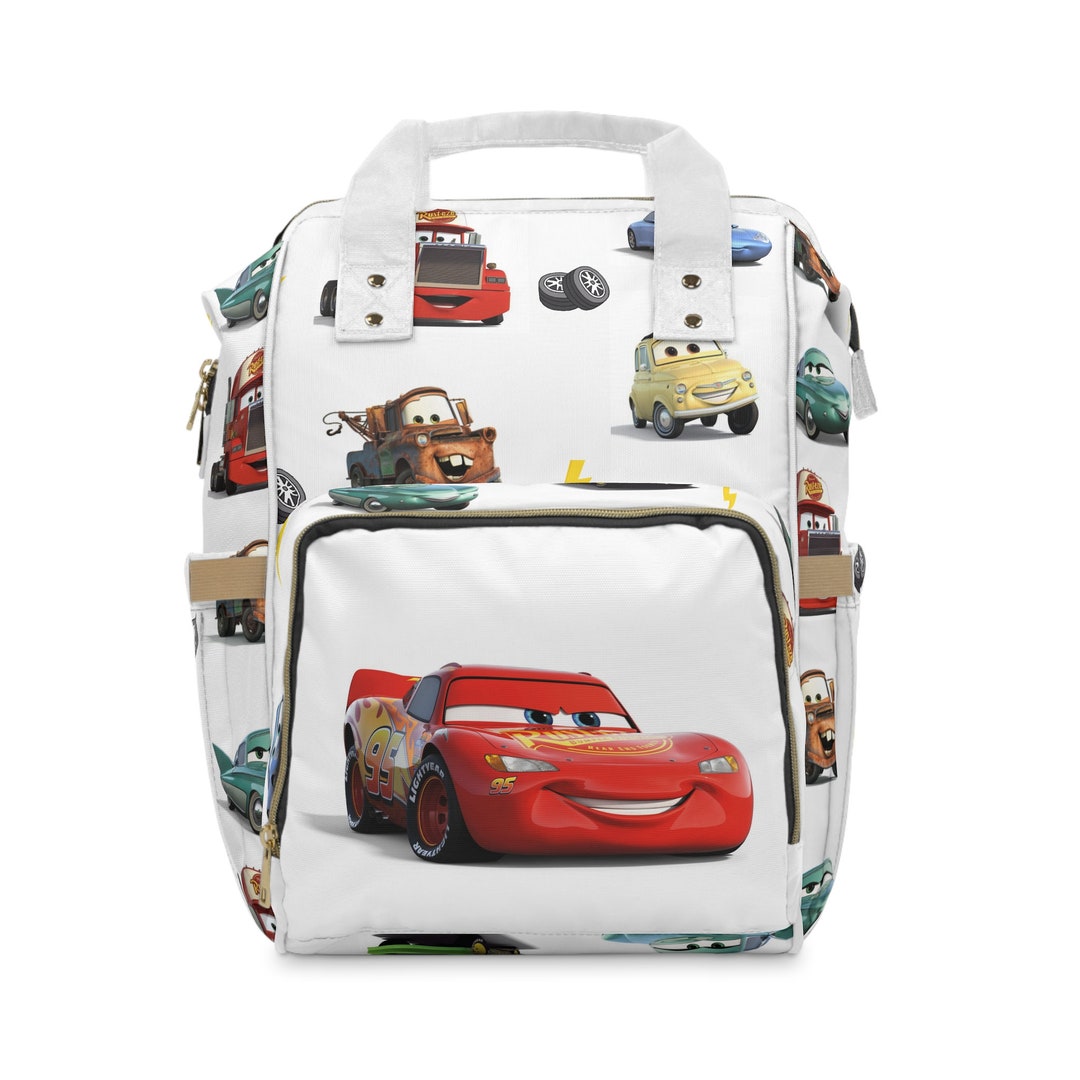 Cars Diaper Bag Disney Pixar Multifunctional Diaper Backpack - Etsy