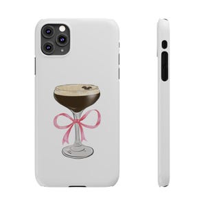 Espresso Martini Cocktail Phone Cases for Fashion Lovers, Cute Drink ...