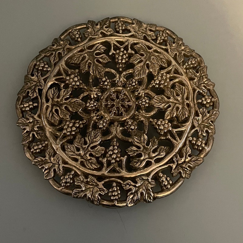 Silver Trivet - Etsy