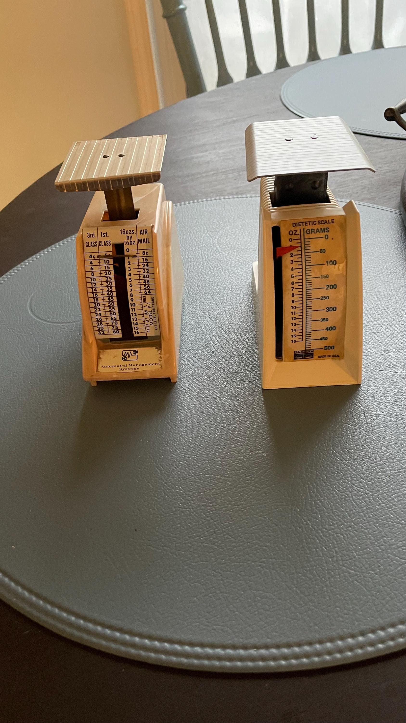 Vintage Set of 2: Post Scale and Food Scale Plus One Free - Etsy