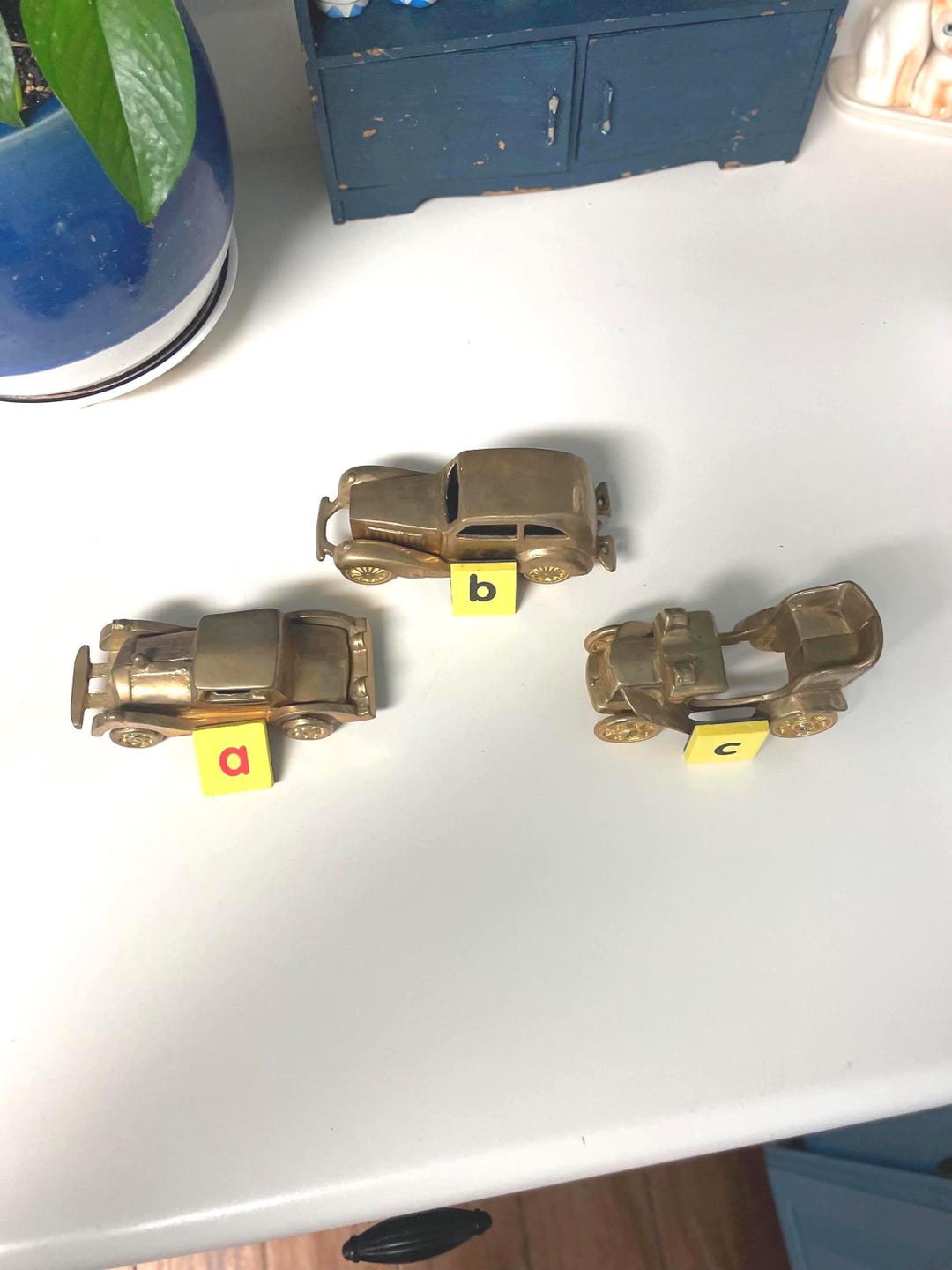 Vintage Brass Cars Sold Individually - Etsy