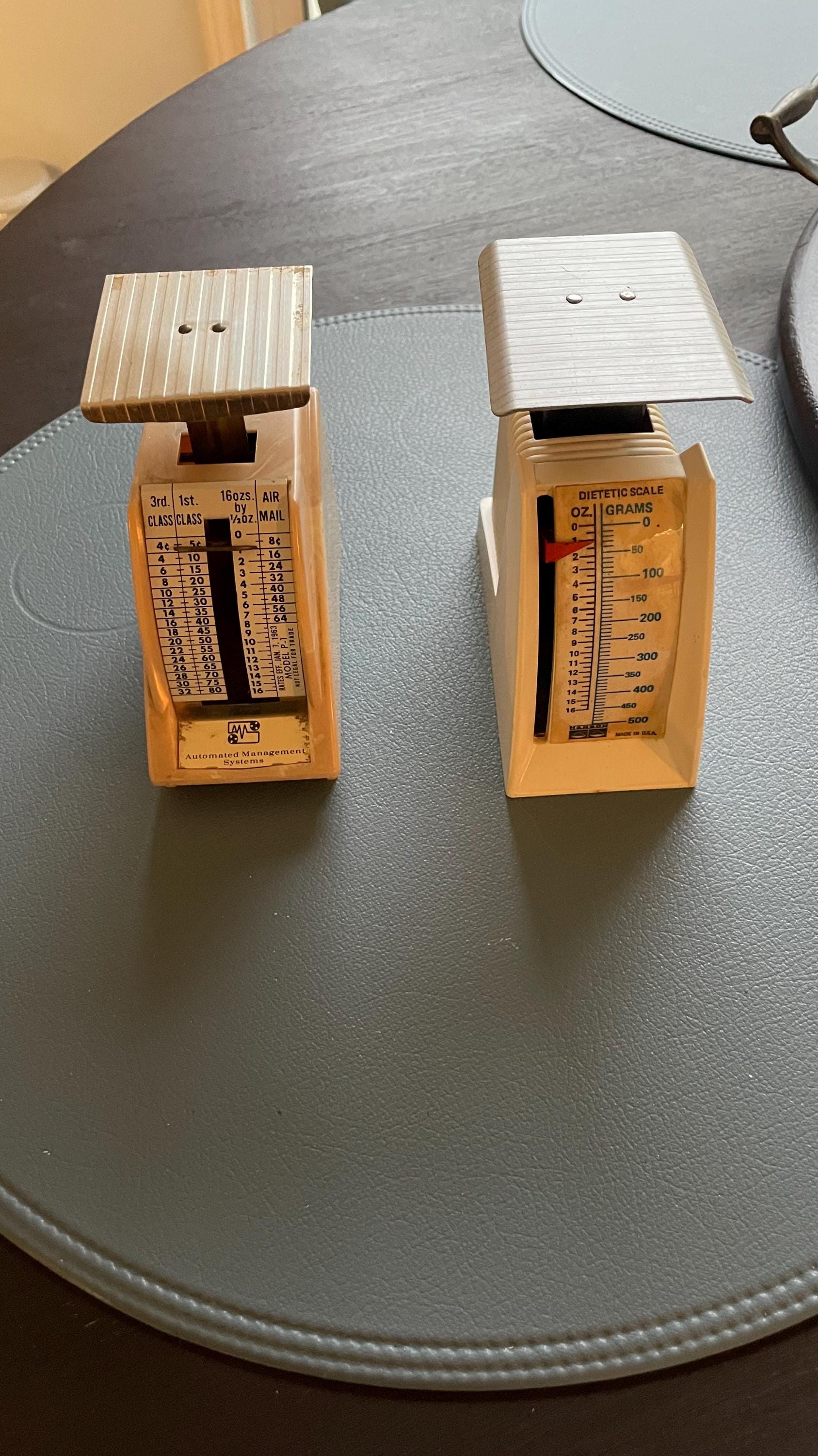 Vintage Set of 2: Post Scale and Food Scale Plus One Free - Etsy