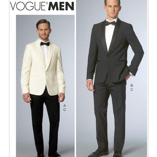 Tuxedo Jacket Sewing Pattern - Etsy