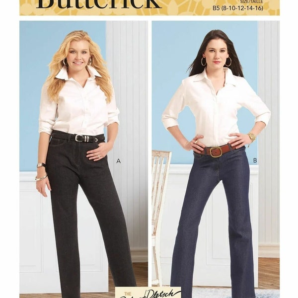 Boot Cut Jeans Sewing Pattern - Etsy