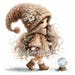 Snow Globe Gnomes Clipart | 10 High-quality 300 DPI Jpegs Commercial ...