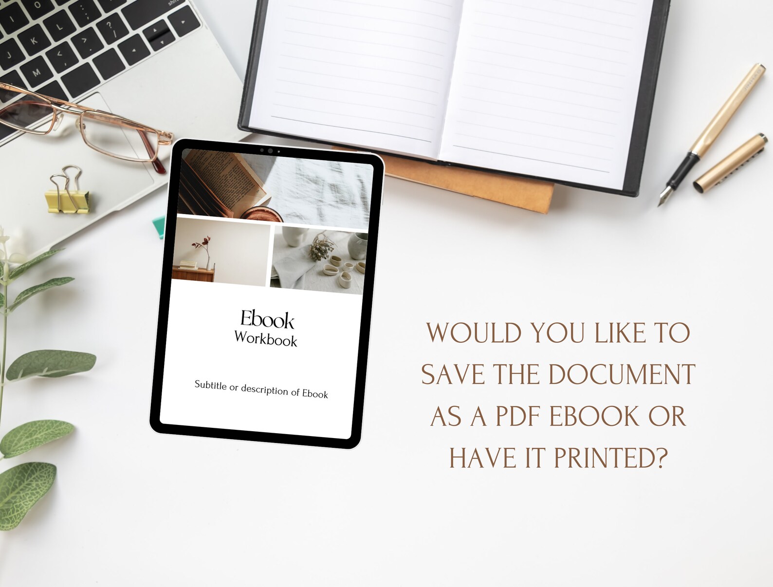 Modern Workbook Workbook Template Canva Ebook Template Canva ...