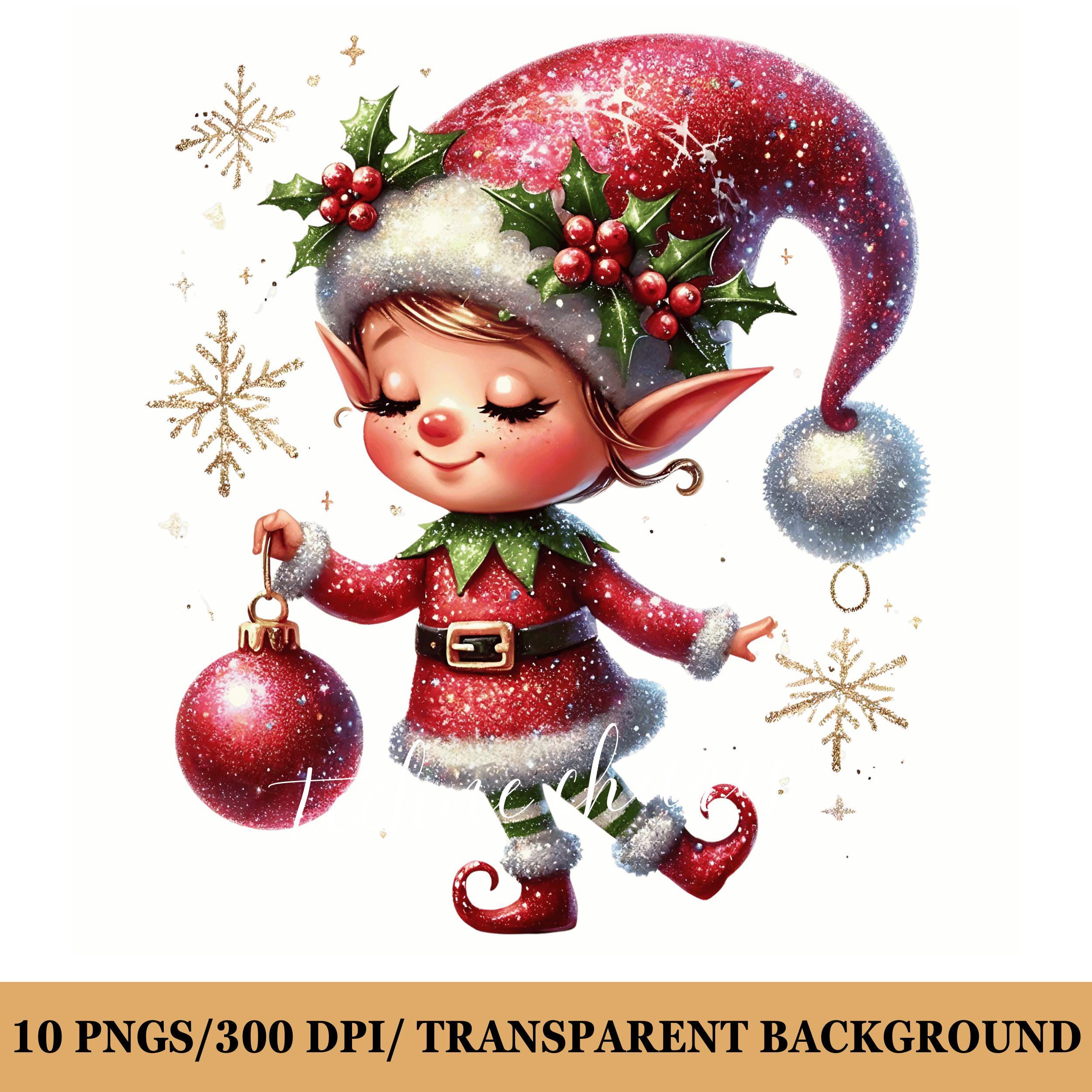 Christmas Elves Clipart, Christmas Clipart, Elves Clipart, Christmas ...