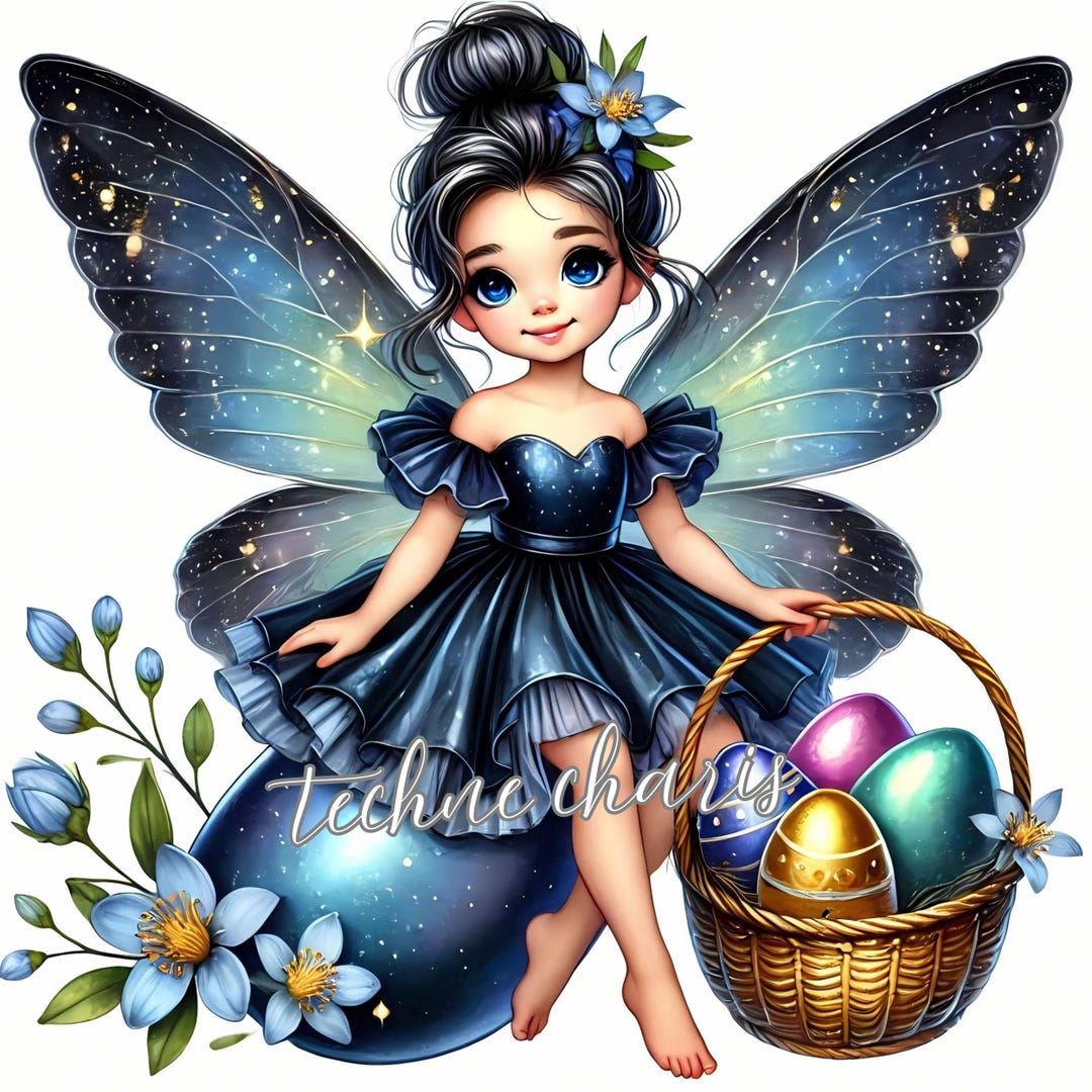 Easter Fairy Clipart | Set of 10 High Quality 300 DPI Jpegs | Easter ...