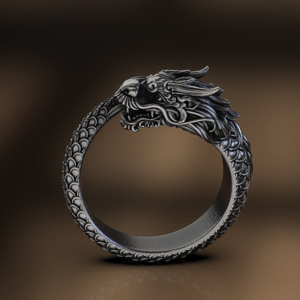 Dragon Ring - Etsy