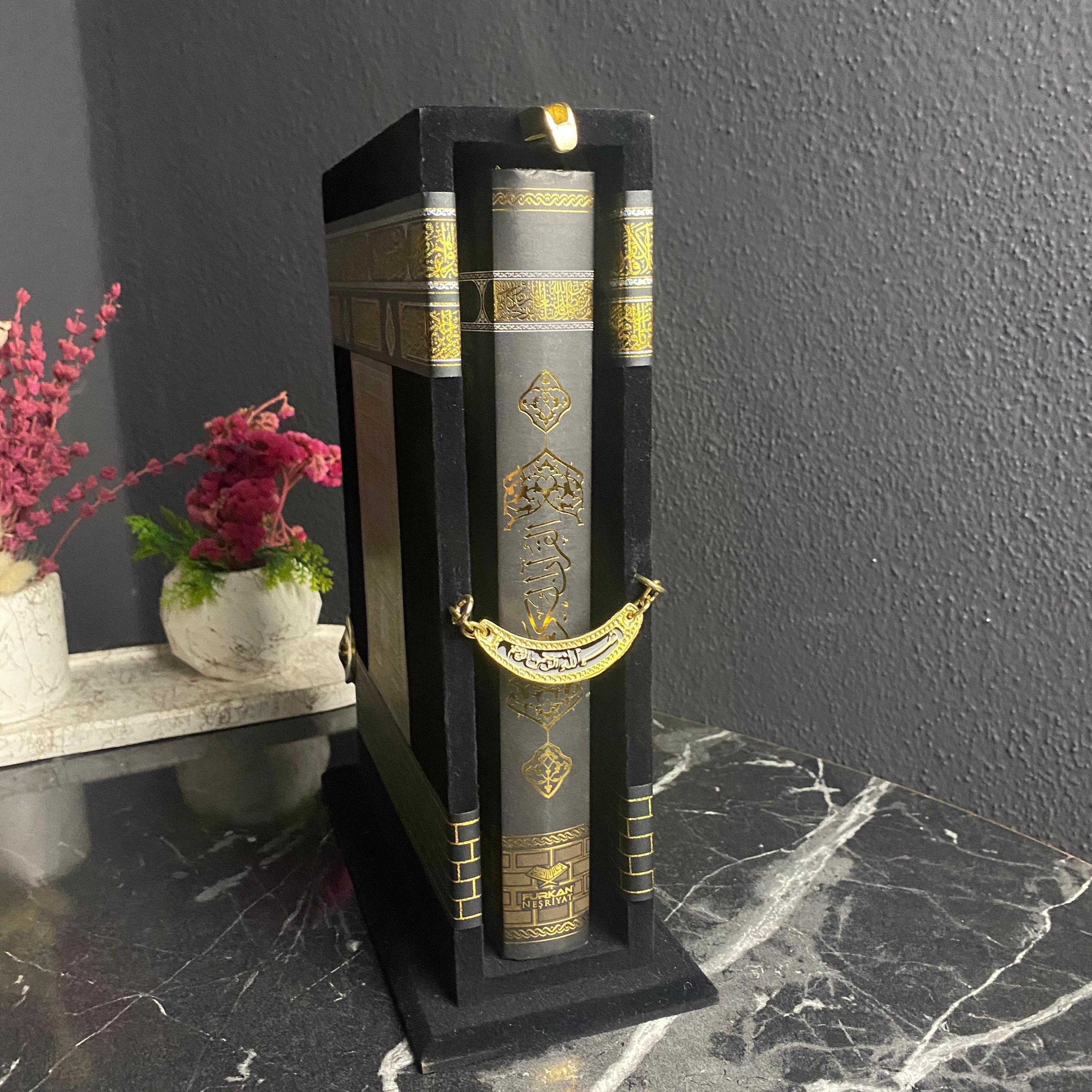 Velvet Cover Luxury Quran Gift Set, Coran, Mushaf, 16x24 Big Size Quran ...