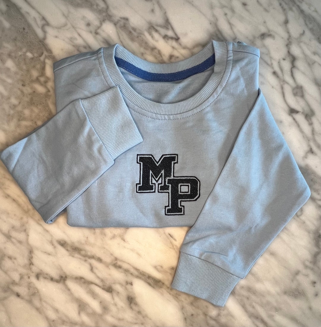 Personalized Name Monogram Toddler Big Kid Sweatshirts. Gift Boy Girl ...