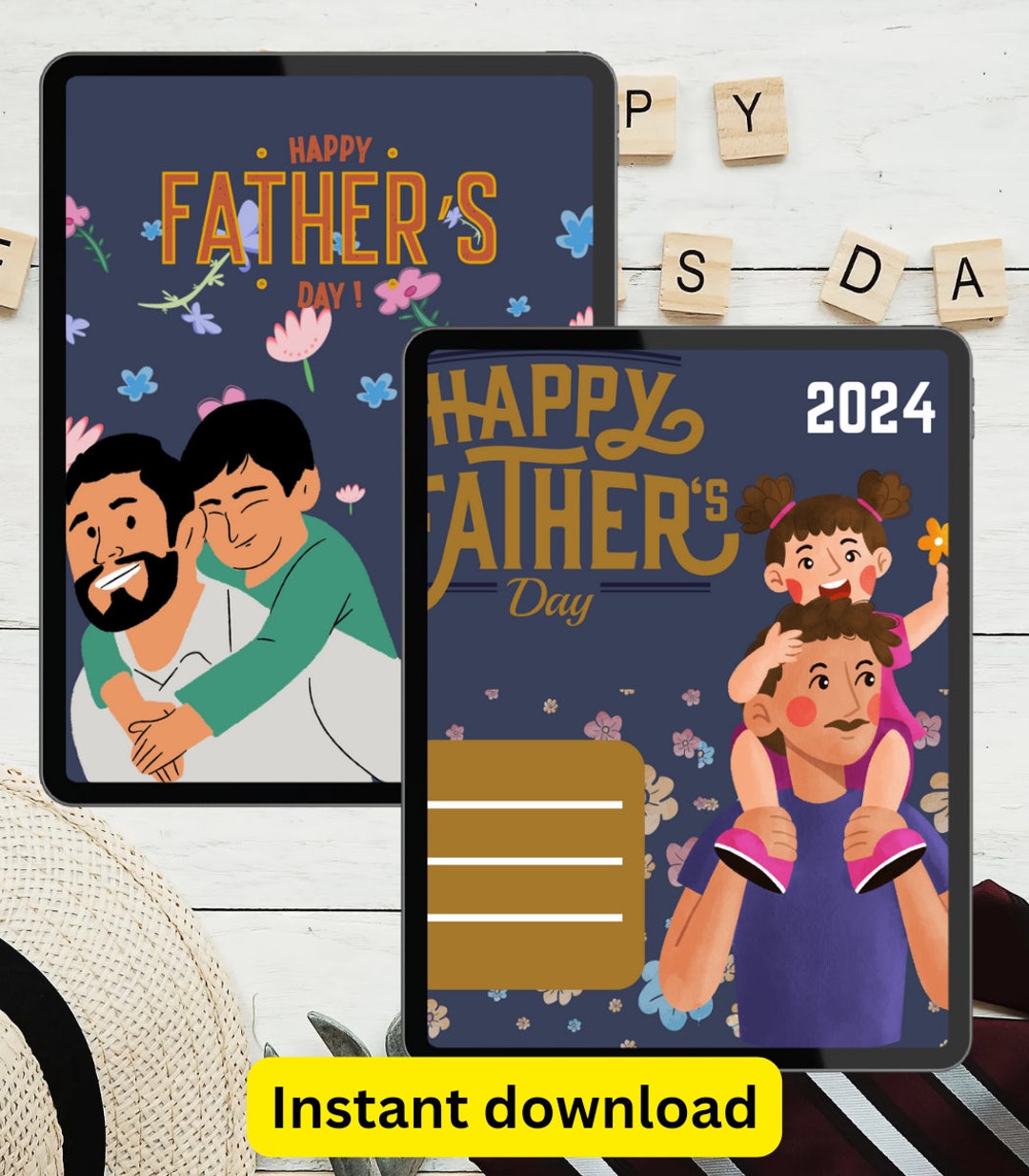 Father's Day Digital Card - Etsy
