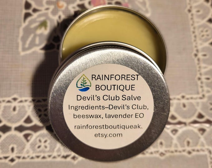 Devil’s Club Salve - Made in Alaska With Devil's Club Locally Gathered ...