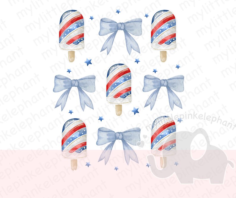 Sweet Land of Liberty PNG, USA Ice-cream, American Popsicle, Patriotic ...