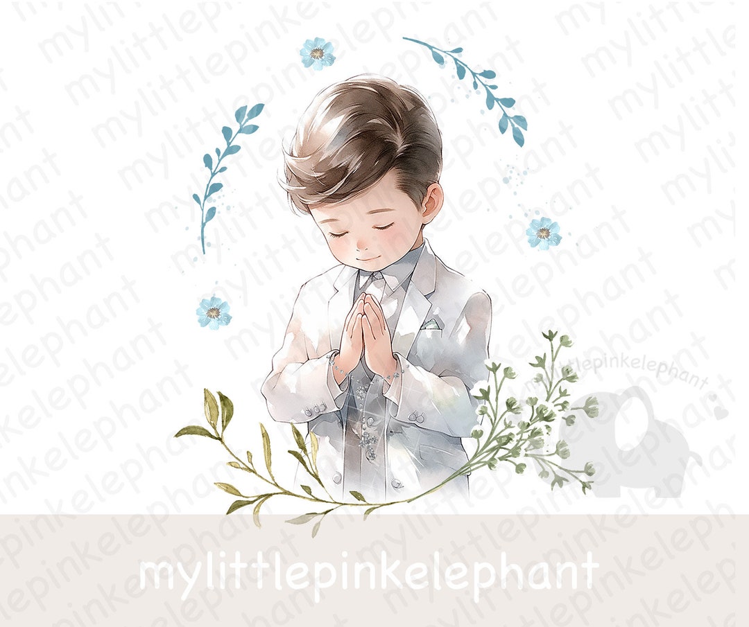 First Holy Communion Cross Chalice PNG, Boy 1st Communion Sublimation ...