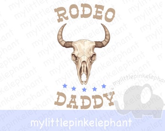 Rodeo Daddy, PNG, 1st Birthday Sublimation Design, Cow Girl Party ...