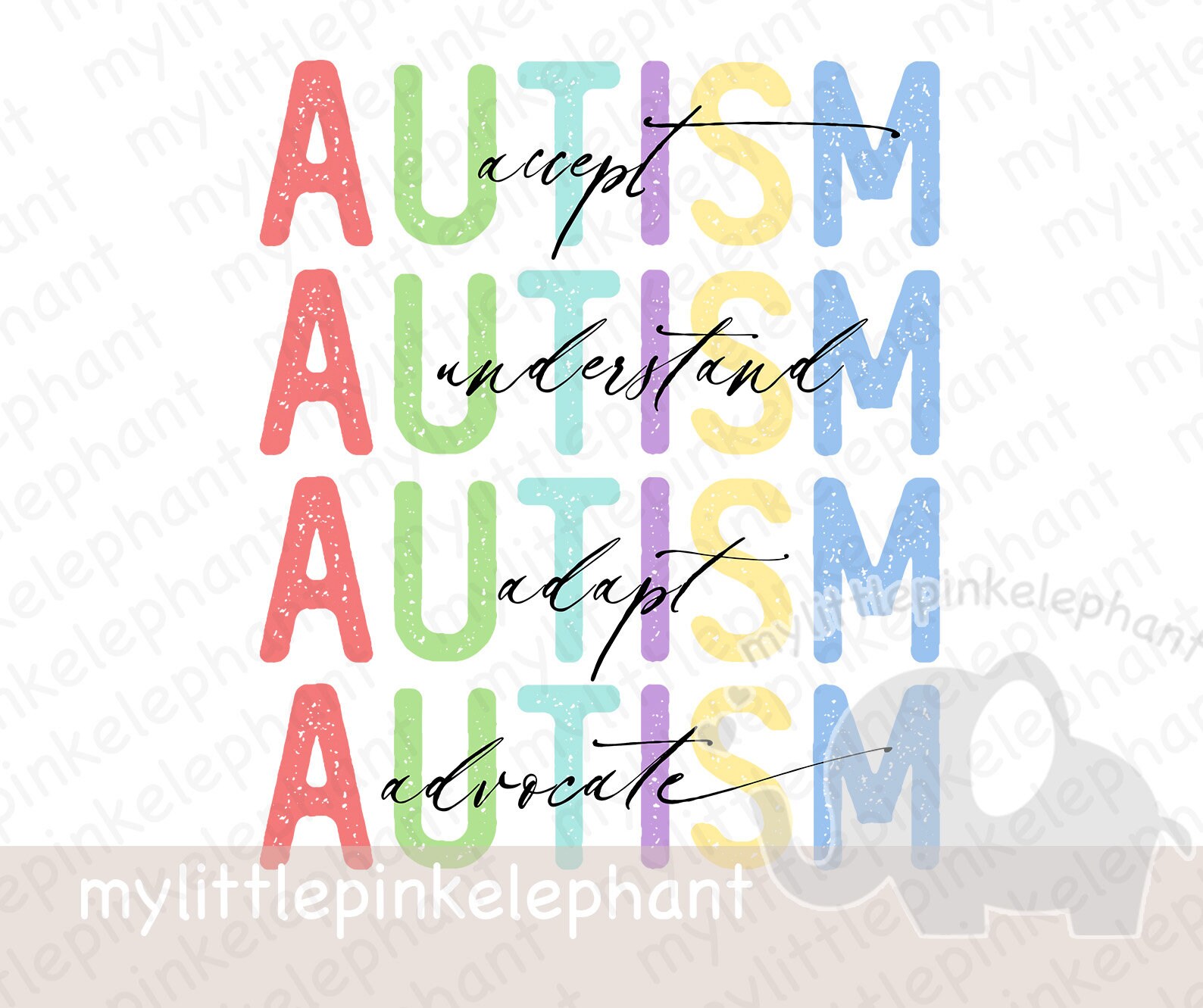 Autism PNG, Autism Design PNG, Autism Accept Understand Love PNG ...