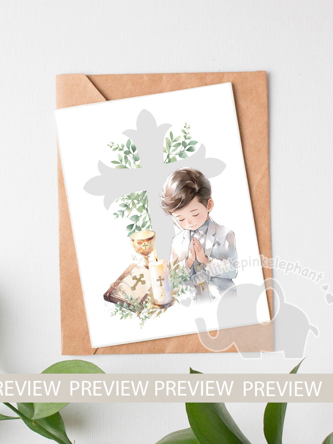 First Holy Communion Cross Chalice PNG, Boy 1st Communion Sublimation ...