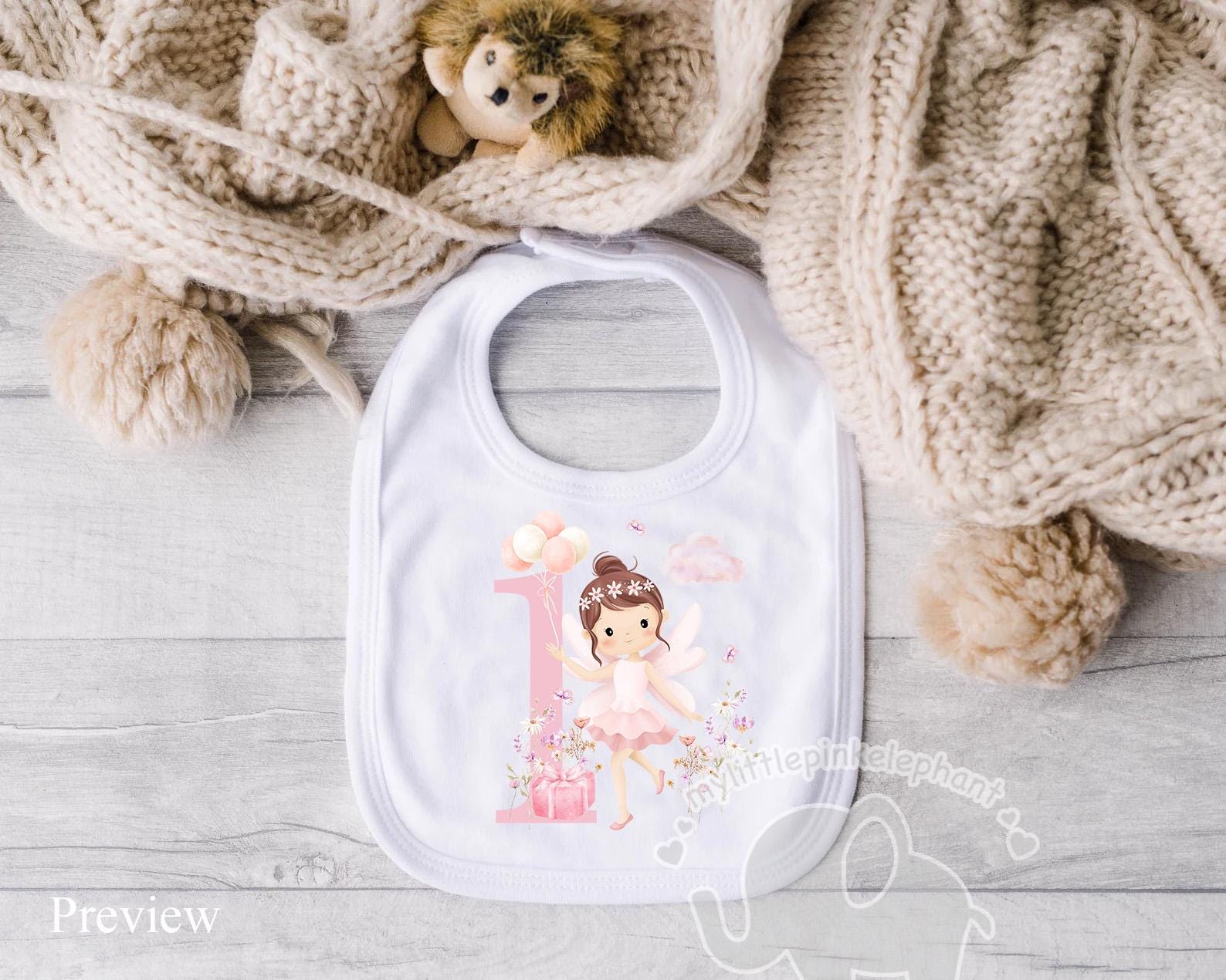 Pink Fairy Floral Number One PNG, Fairies Sublimation Design, Fairy ...