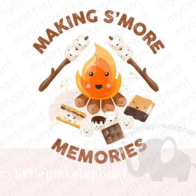 Smores Clipart - Etsy