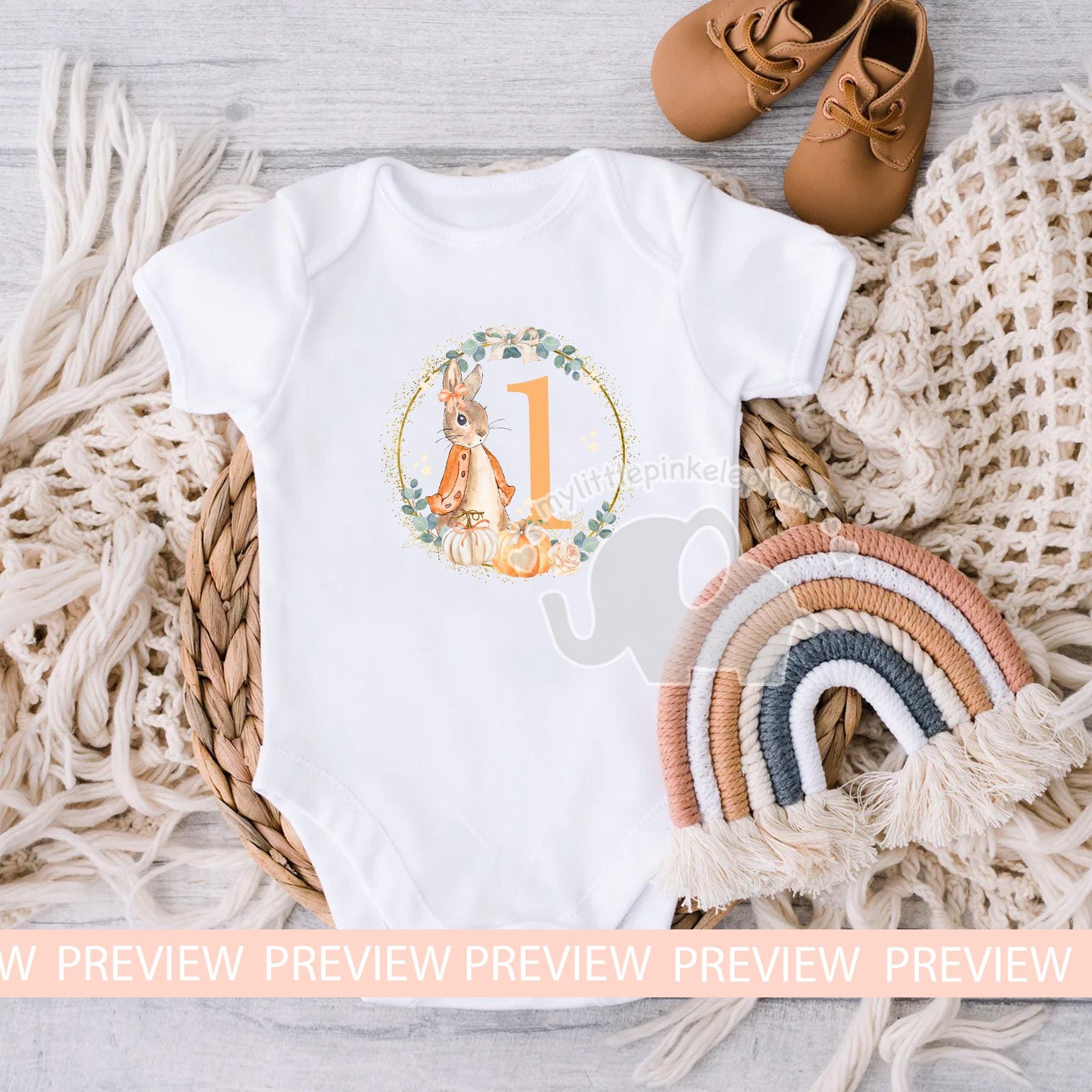 Peter Rabbit Pumpkin Wreath Png, Instant PNG Download, Peter Rabbit in ...