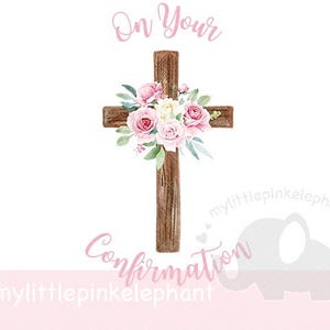 On Your Confirmation Wreath PNG, Church Confirmation Sublimation Design, Eucalyptus Floral ...
