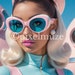 Barbiecore Printable Artwork Collection Instant Download horizontal 4:3 ...