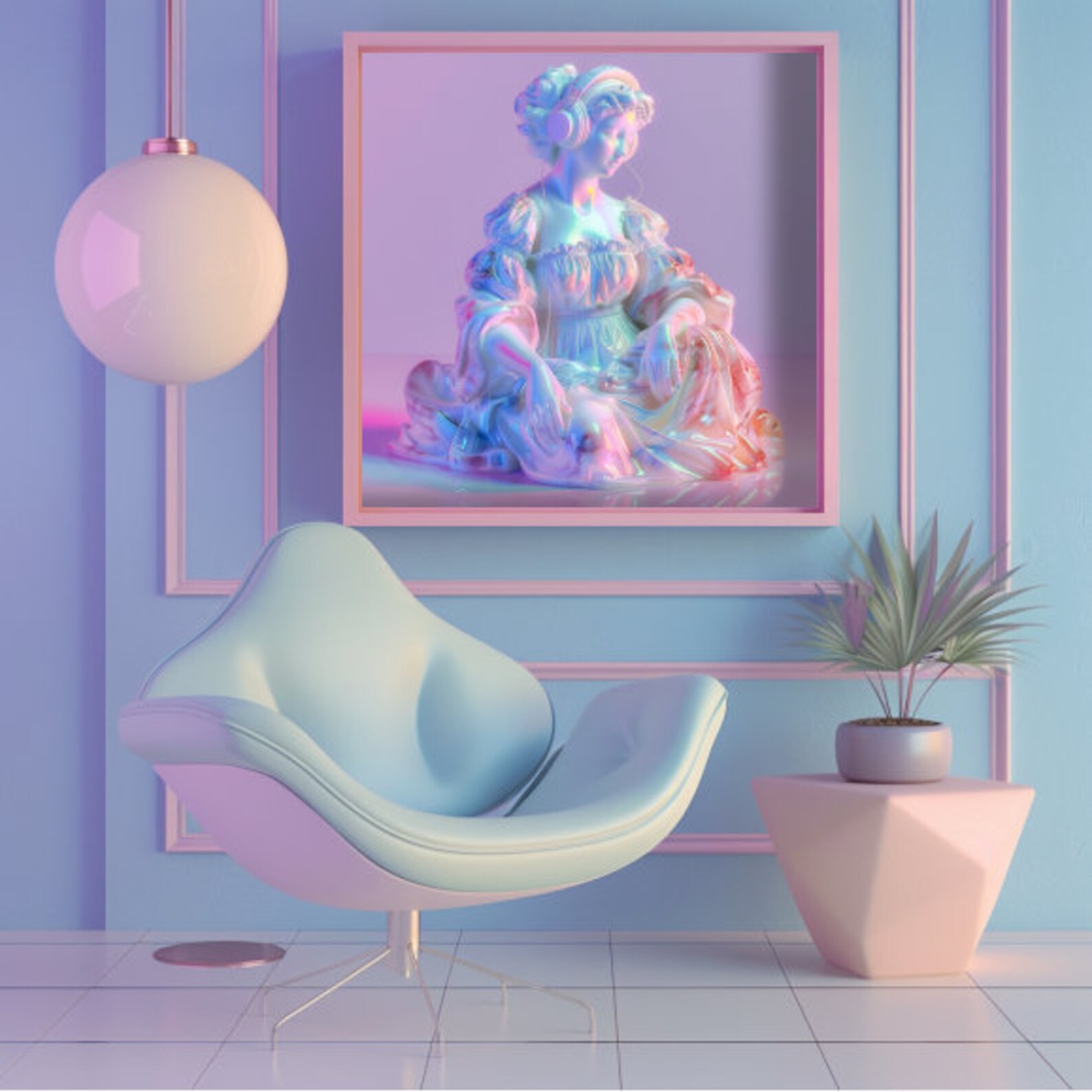 Rococo Printable Artwork Gallery Set Instant Download - Etsy