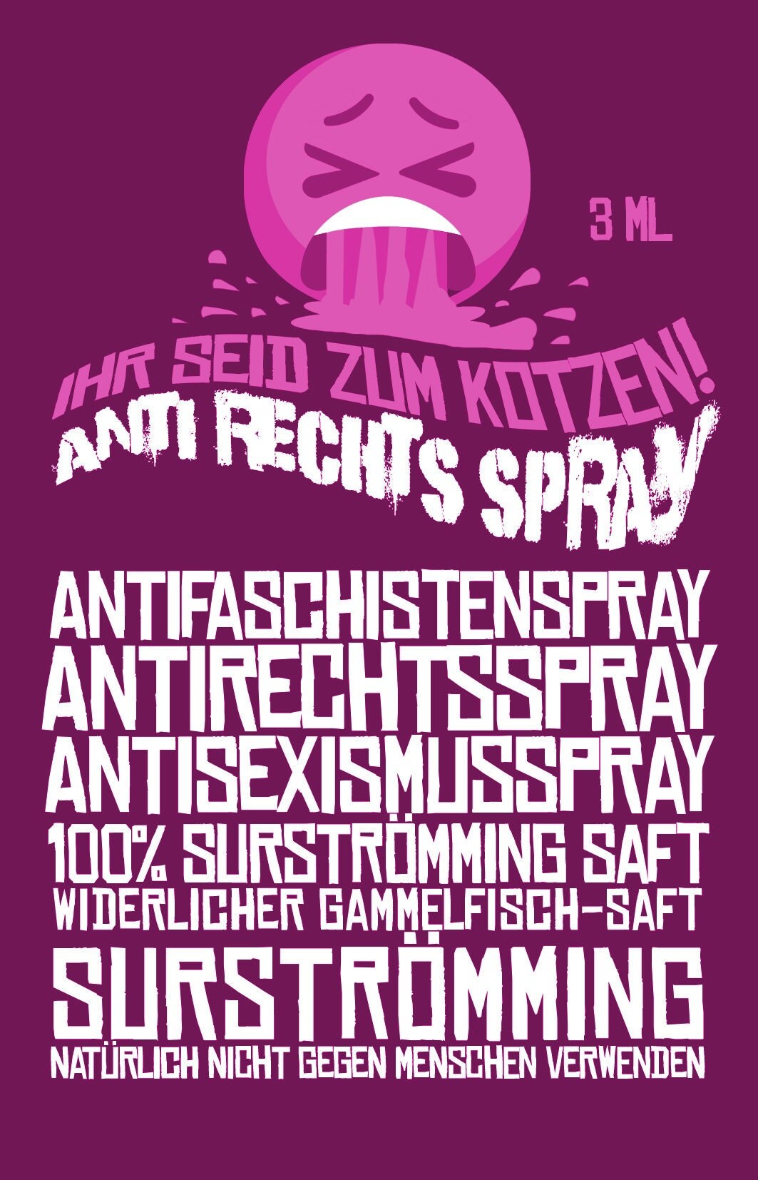 Anti-right Spray SURSTRÖMMING STINK SPRAY Swedish Rotten Fish - Etsy