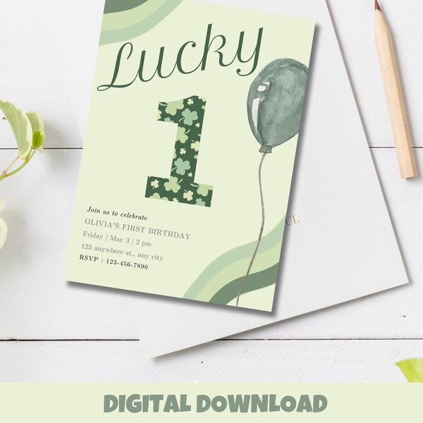 Lucky One Birthday - Etsy