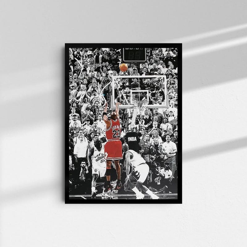Michael Jordan Poster - Etsy