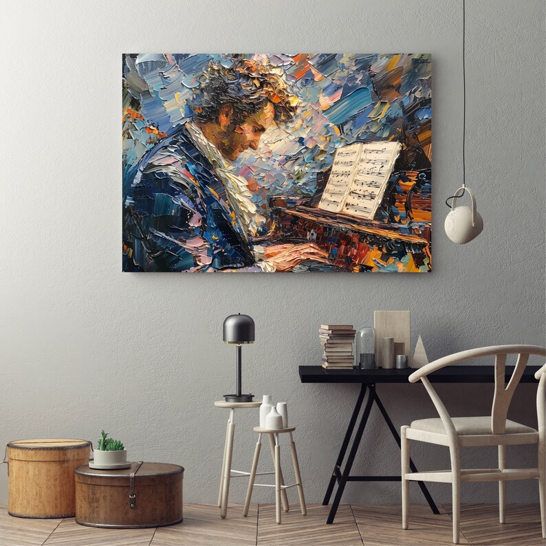 Ludwig Van Beethoven Wall Art Prints Home Decor Interior Design Poster ...