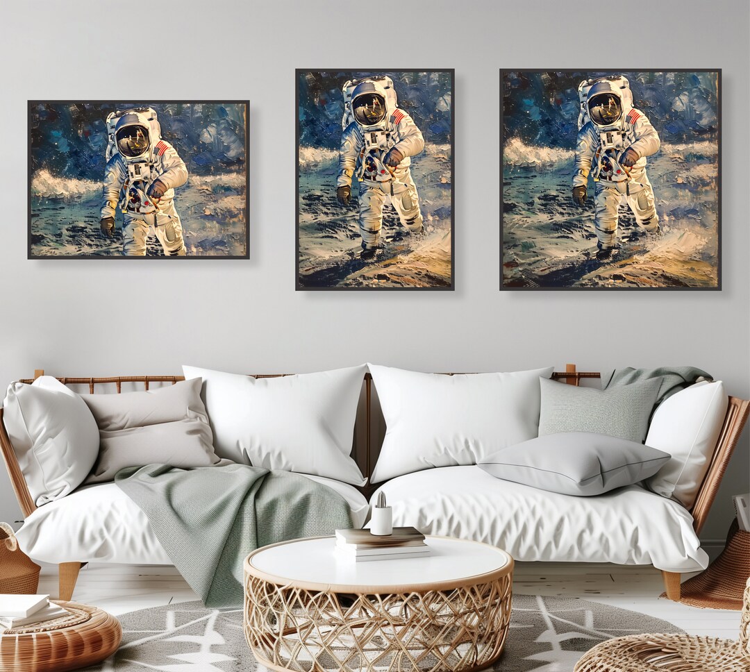 Neil Armstrong Wall Art Prints Interior Design Home Decor Poster A1 A2 ...
