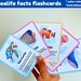 Sea Animals Facts Flashcards | Ocean Animals | Montessori Flashcards ...