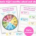 Islamic Hijjri Months Wheel Poster and Activity | Learn About Islamic ...