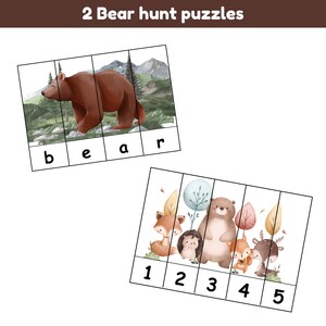 Bear Hunt Learning Pack | Bookish Play | Pretend Play | Bear Hunt ...