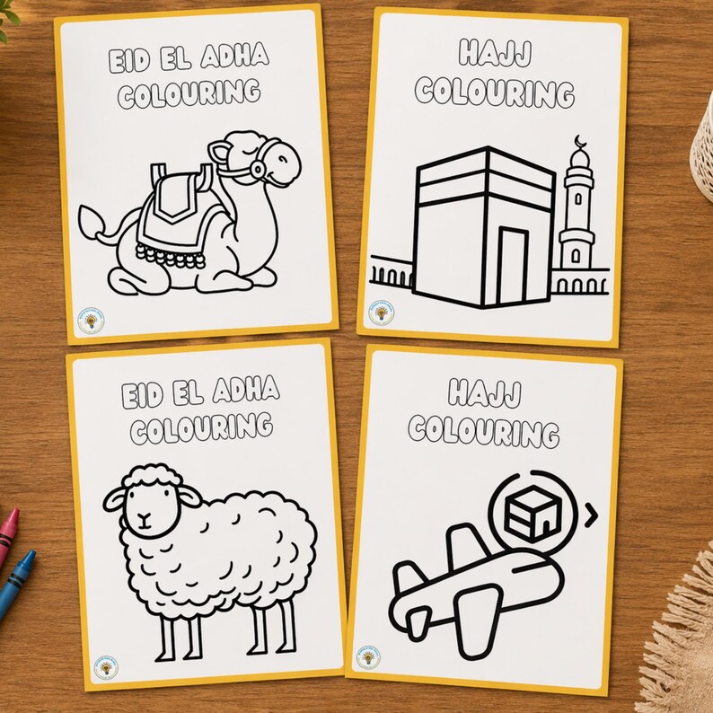 Hajj Activity Book for Kids Ages 2–4 | Islamic Busy Book Printable ...