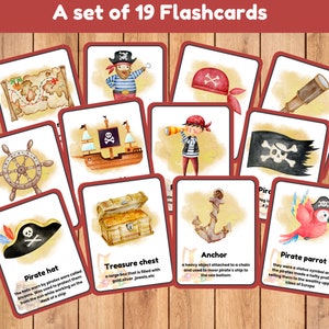Pirates Facts Flashcards | a Set of 19 Flashcards | Pirates | Digital ...