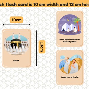 Hajj Rituals Flash Cards | Hajj for Kids | Islamic Learning Resources ...