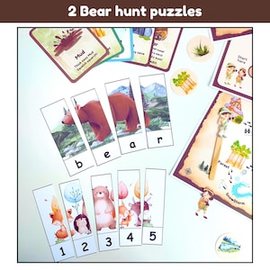 Bear Hunt Learning Pack | Bookish Play | Pretend Play | Flashcards ...