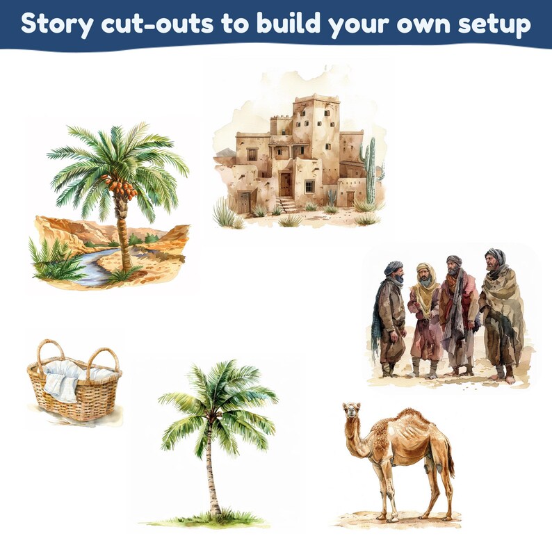 Prophet Isa (jesus) Story Bundle: Islamic Flashcards & Cut-outs ...