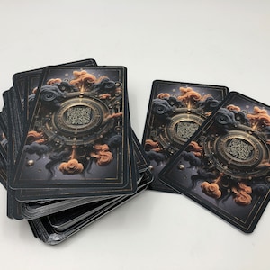 Prometheus Tarot Deck: 78 Divination Cards With QR Codes - Etsy