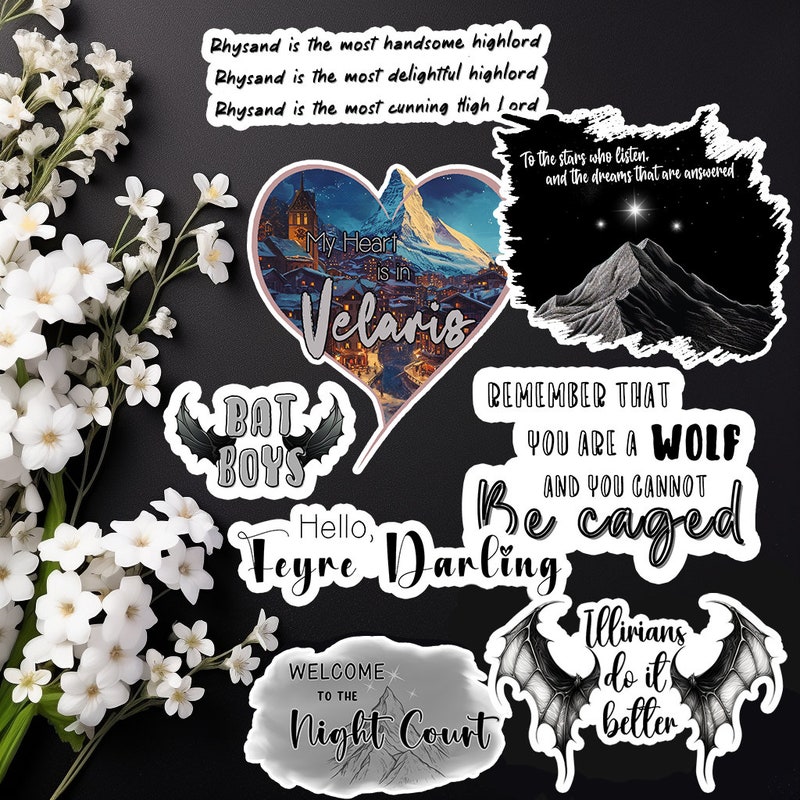Acotar Stickers - Etsy