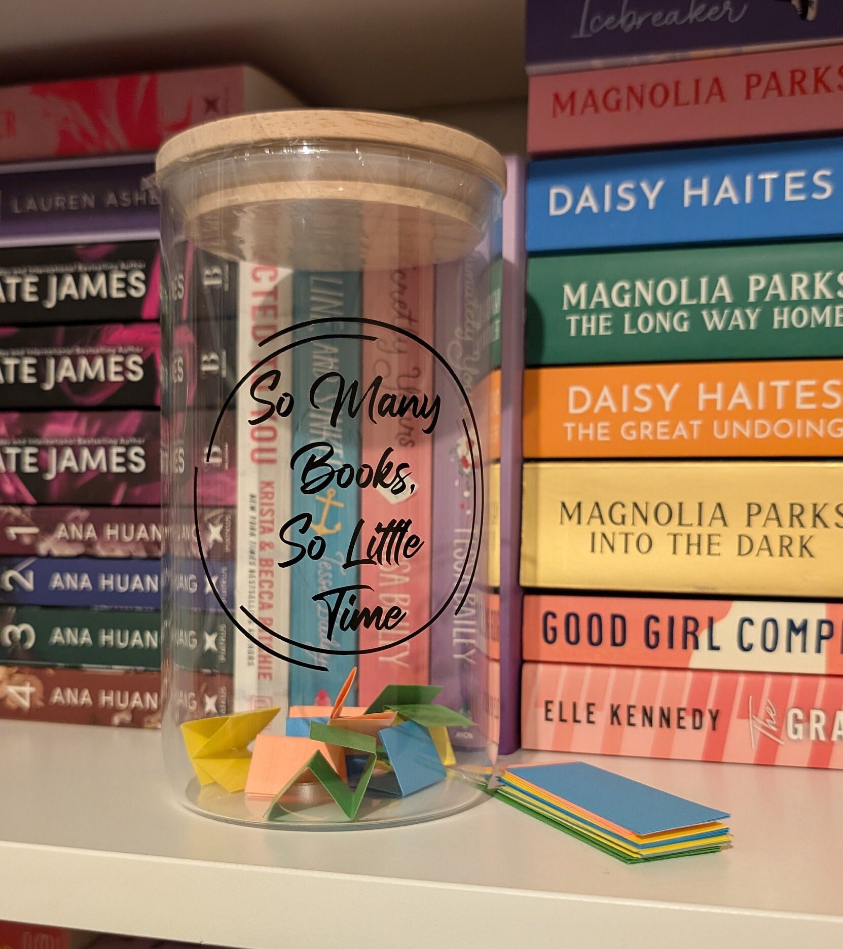 Glass TBR Jar, Personalised, Bookish, to Be Read Jar - Etsy