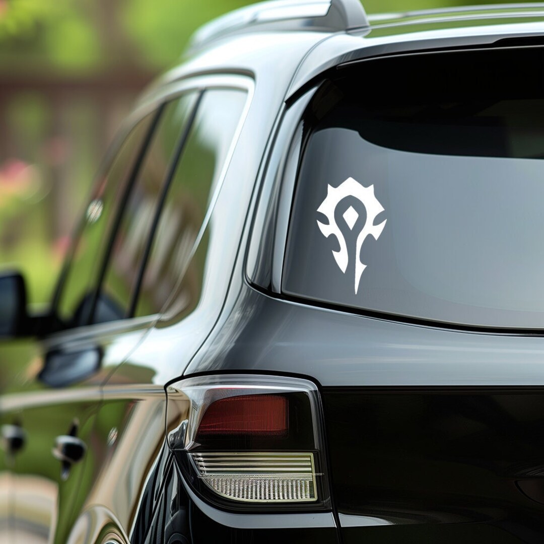 World of Warcraft Horde Car Decal - High Quality Vinyl for Gamers - Etsy UK